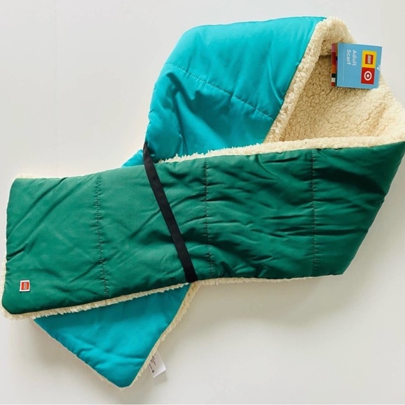 Lego | Accessories | Lego Color Block Puffer Sherpa Scarf Collection ...